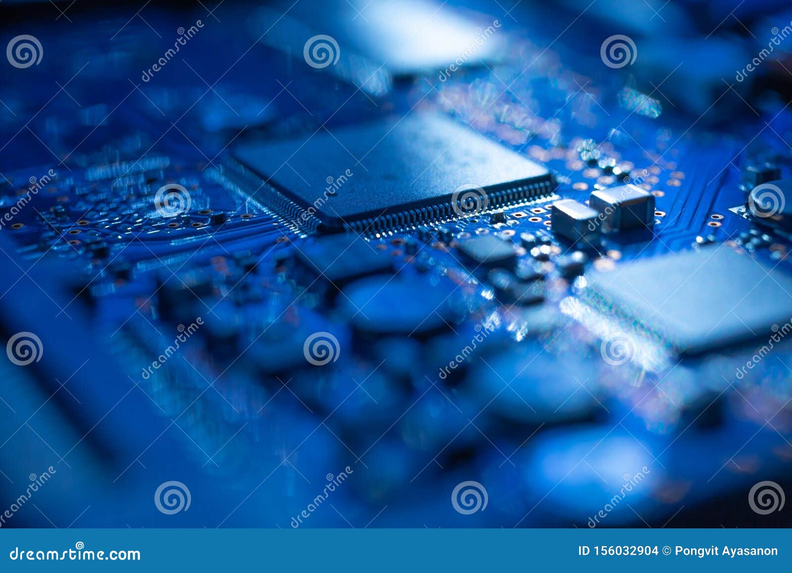 Circuit Board.Motherboard Digital Chip. Electronic Computer Hardware Technology.Integrated ...