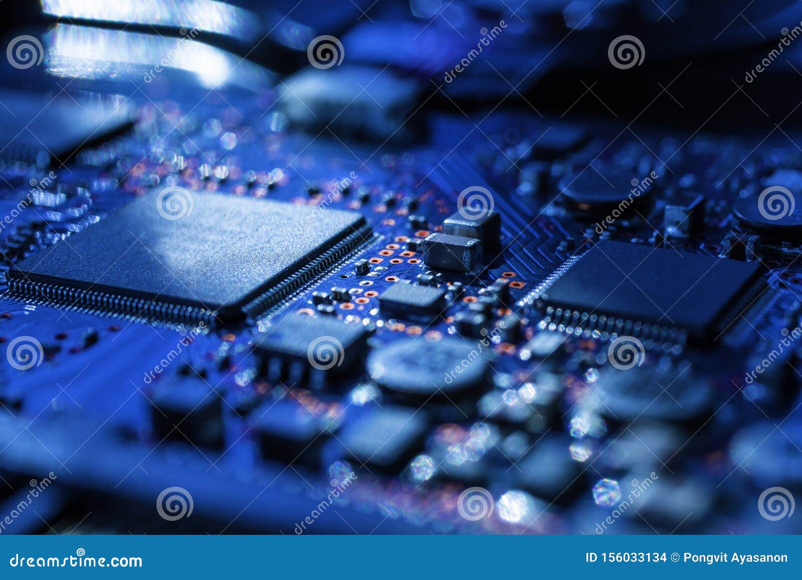 Circuit Board.Motherboard Digital Chip. Electronic Computer Hardware ...
