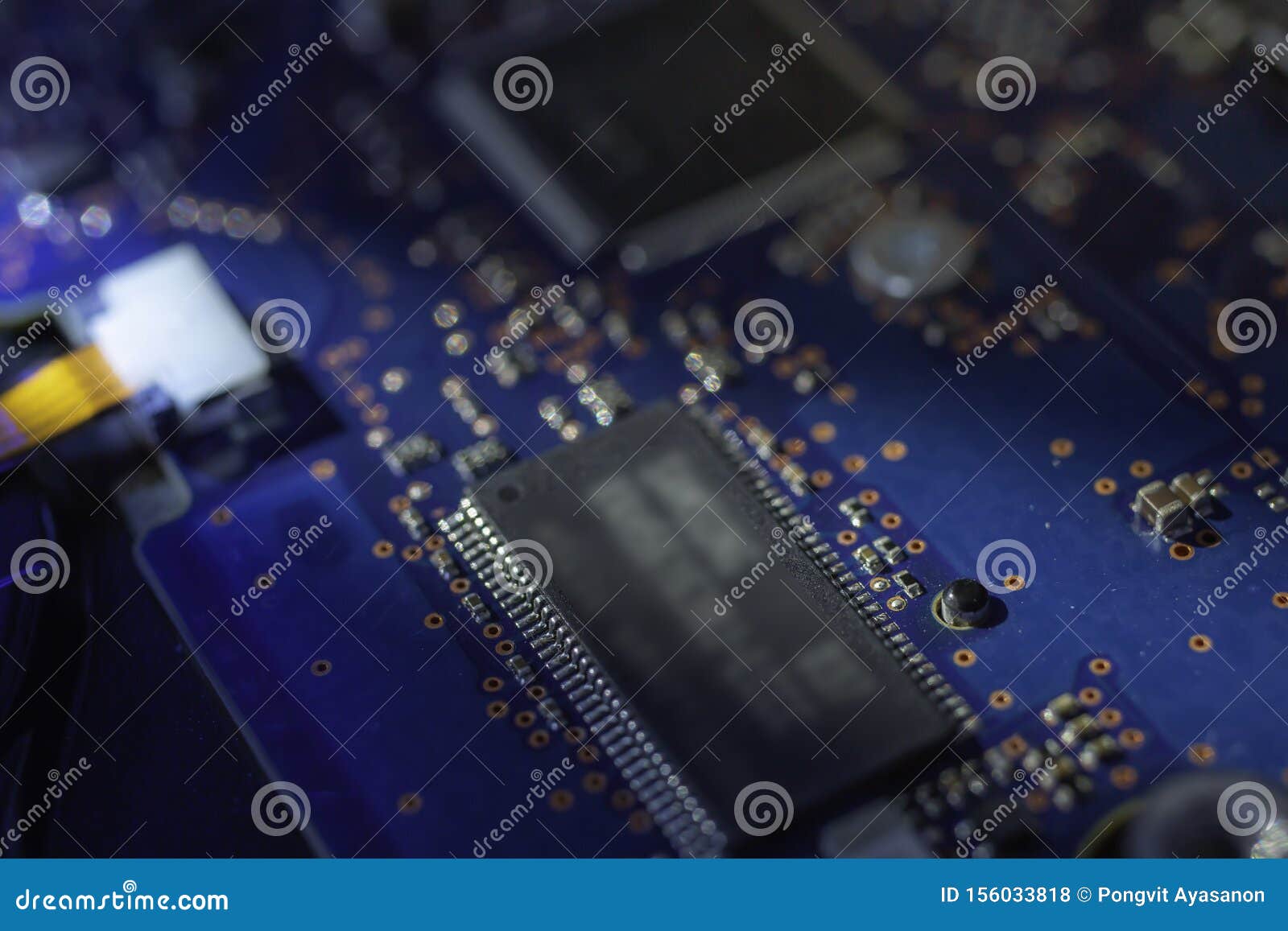 Circuit Board.Motherboard Digital Chip. Electronic Computer Hardware ...