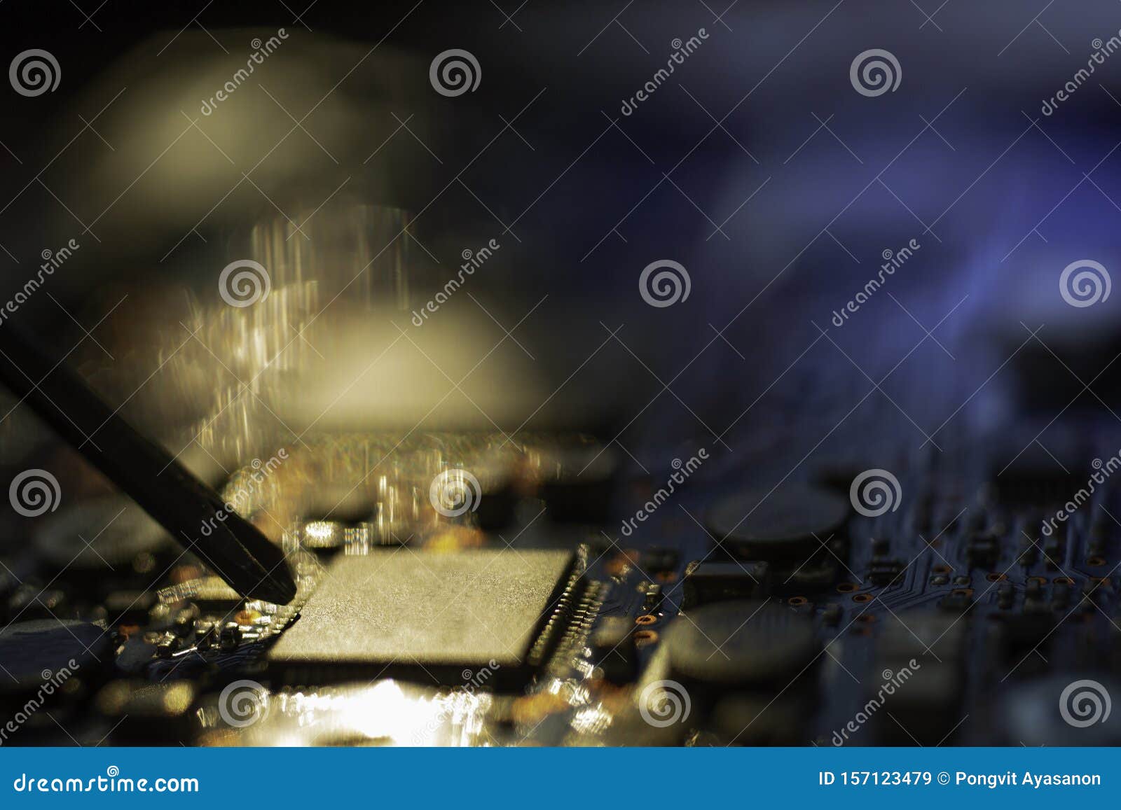 Circuit Board.Motherboard Digital Chip. Electronic Computer Hardware ...