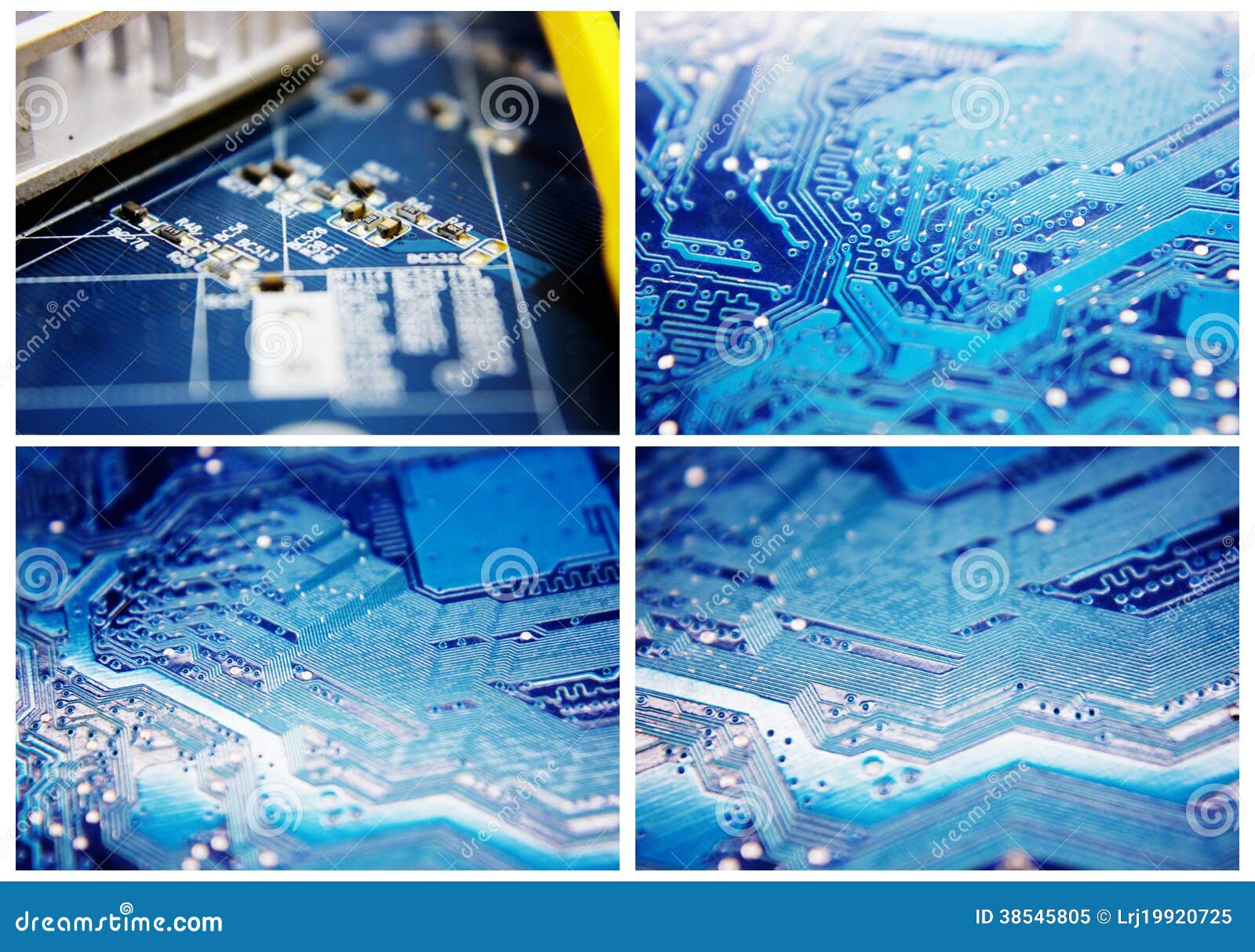 Circuit board stock image. Image of computers, circuitry - 38545805
