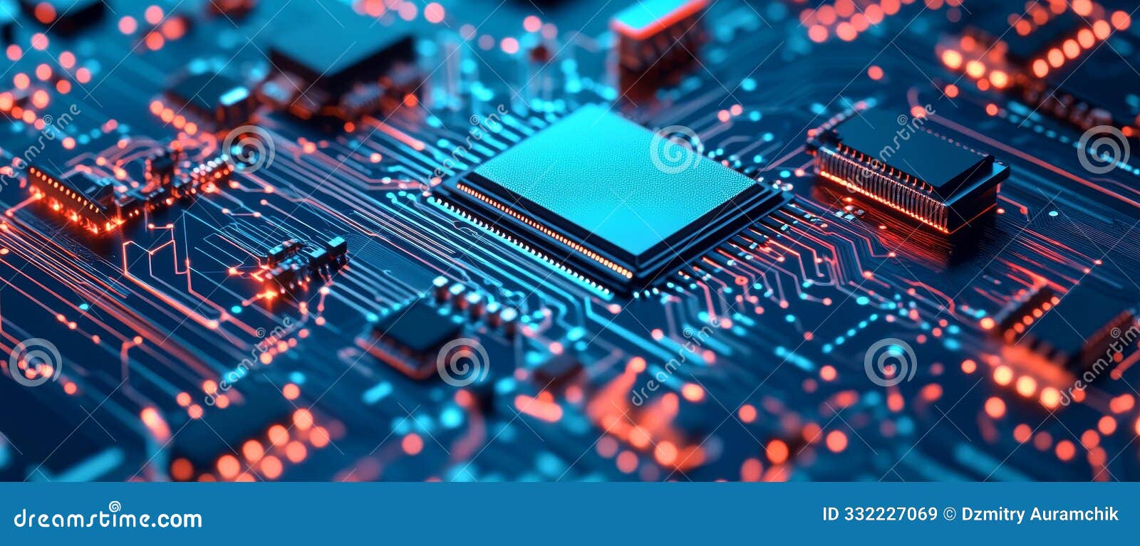 It is a Circuit Board S Intricate Pathways that Trace the Blueprint for Modern Computing Power ...