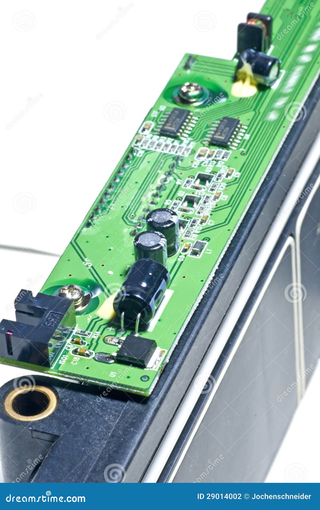 Circuit board of a scanner stock photo. Image of electronic - 29014002
