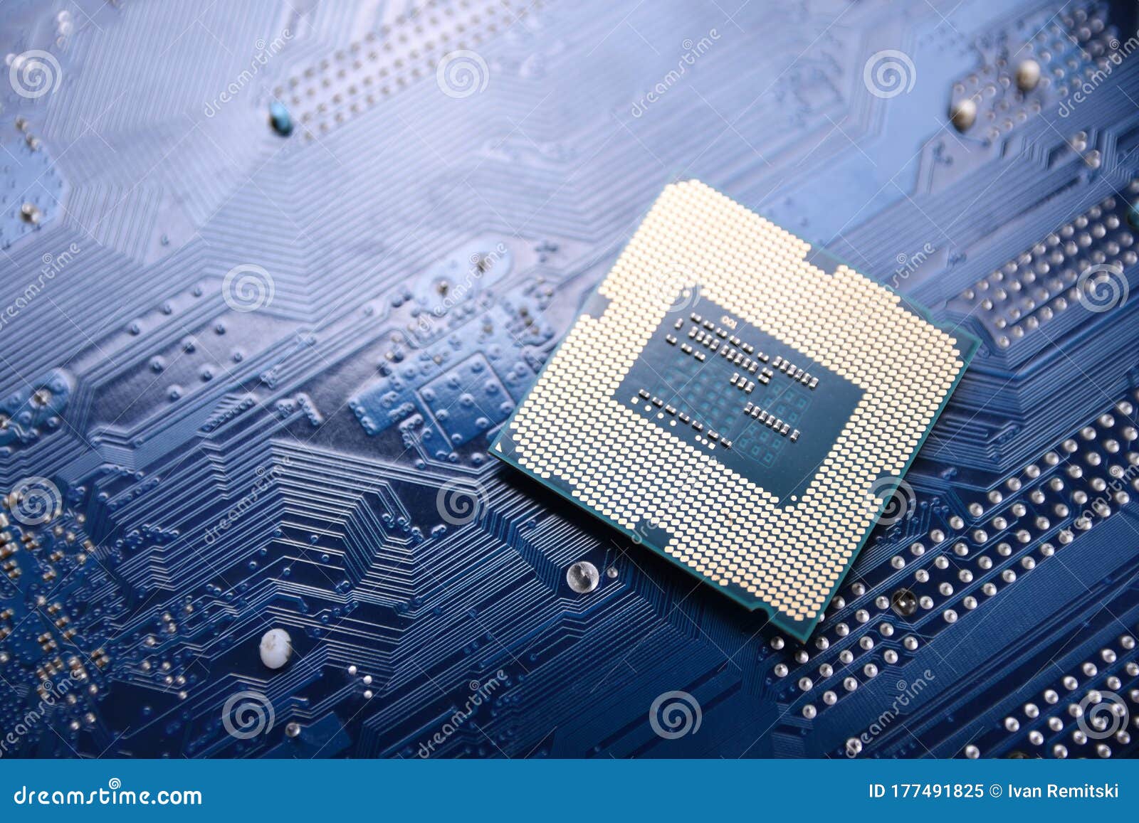 Circuit Board. Technology Background. Central Computer Processors CPU ...
