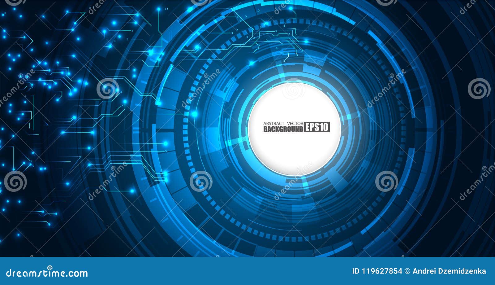 Circuit Board Technology Tree Pattern . Abstract Technology Sci Fi ...