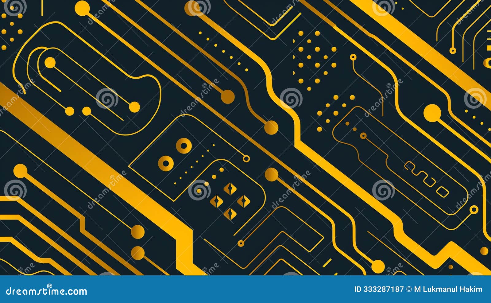 Circuit Board Texture with Abstract Lines, Perfect for Tech Themed ...
