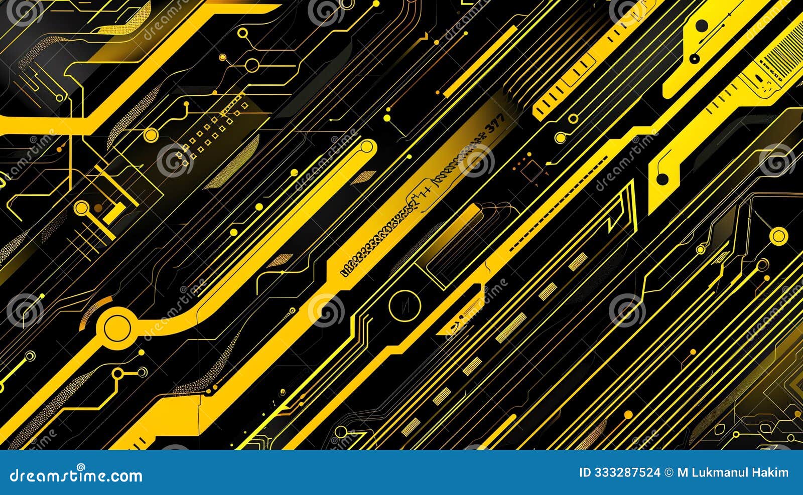 Circuit Board Texture with Abstract Lines, Perfect for Tech Themed ...