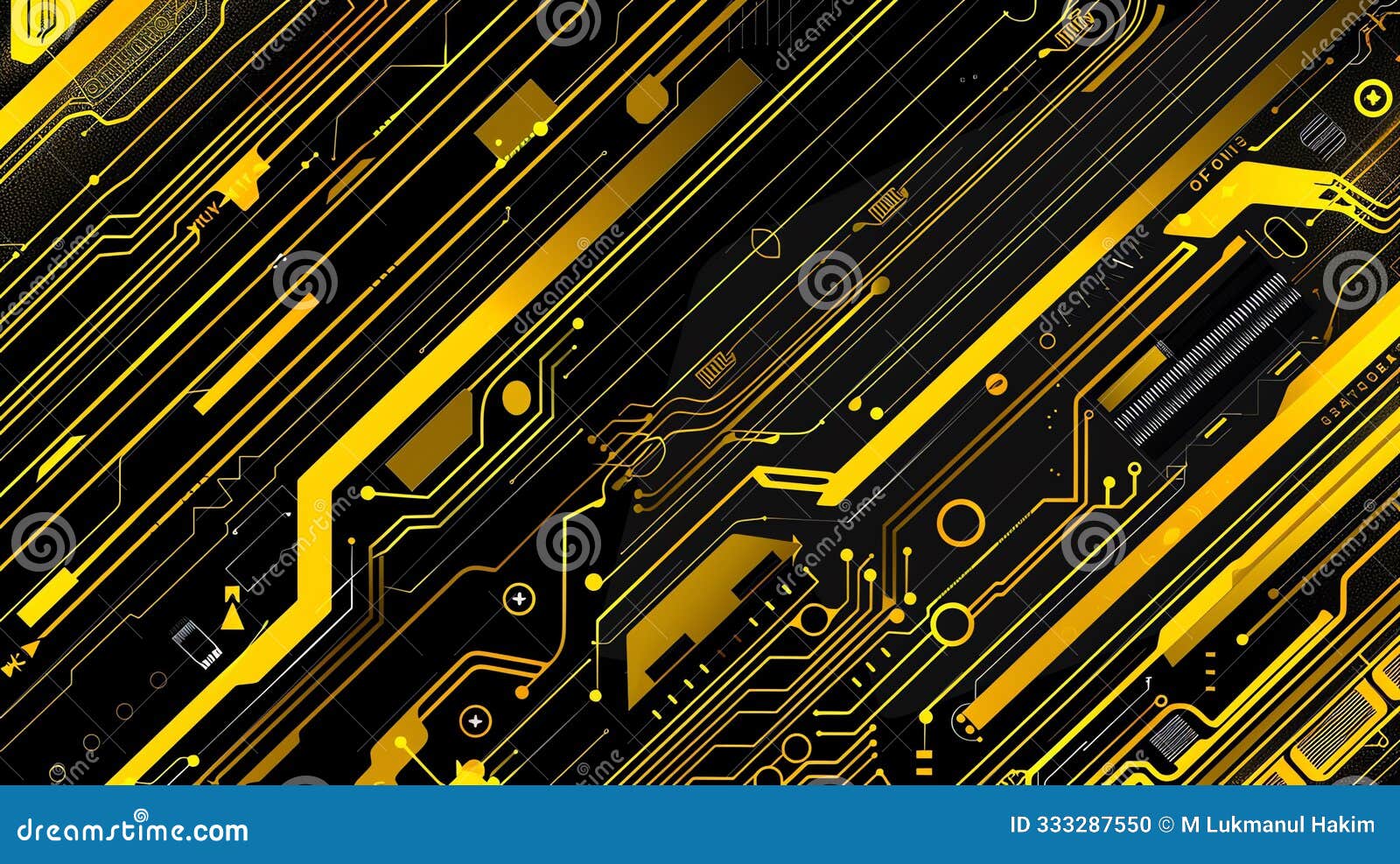 Circuit Board Texture with Abstract Lines, Perfect for Tech Themed ...