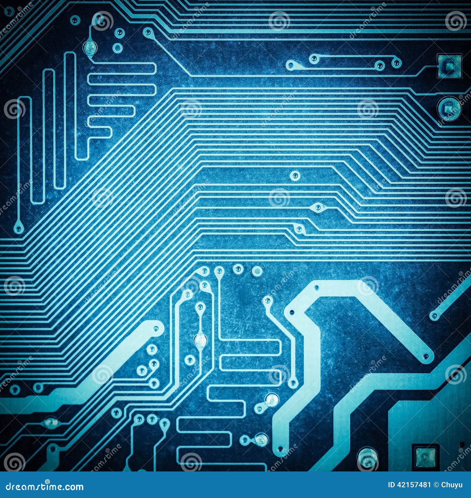 Circuit Board Texture Closeup Stock Image - Image of complexity, plank ...
