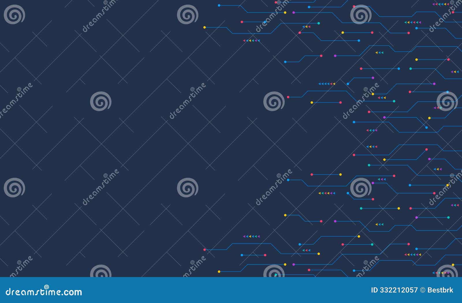 Circuit Board Texture with Communication Technology Concept. Creative ...