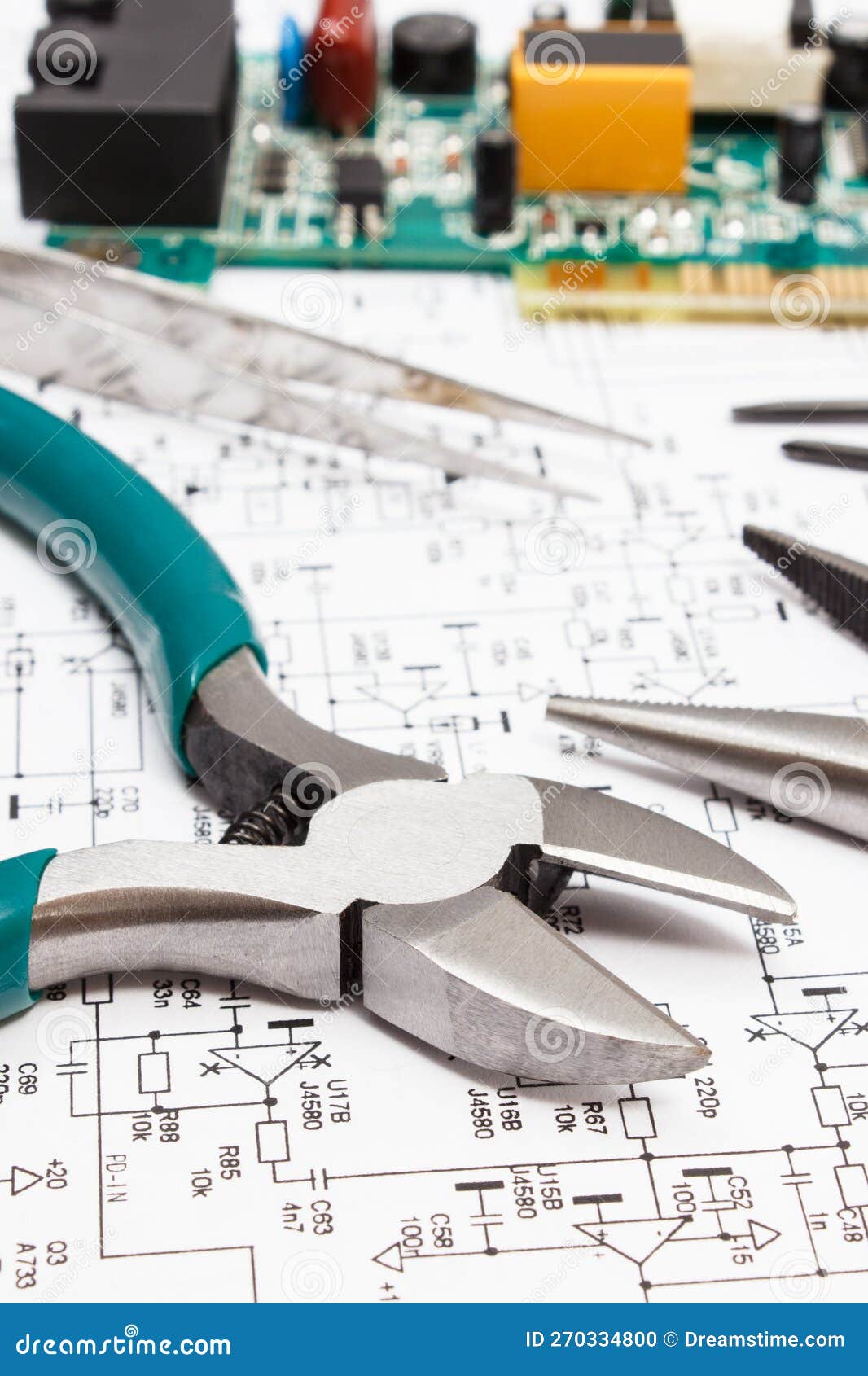 Electronics Capacitor Stock Photo | CartoonDealer.com #9609468