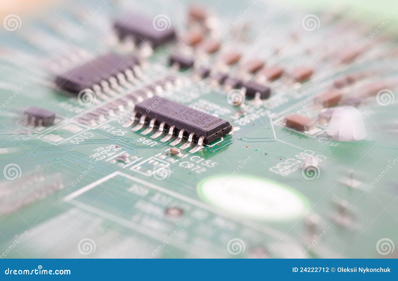 Circuit Board (with Zoom Effect) Stock Photo - Image of technology ...