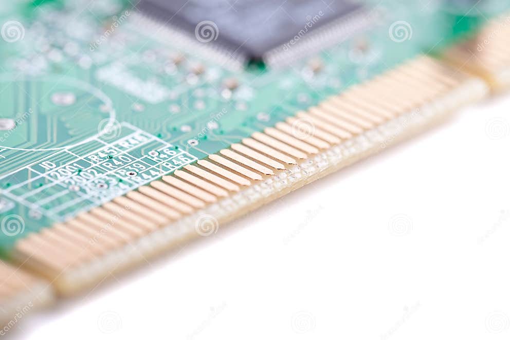 Circuit Board (with Zoom Effect) Stock Image - Image of close, zoom ...