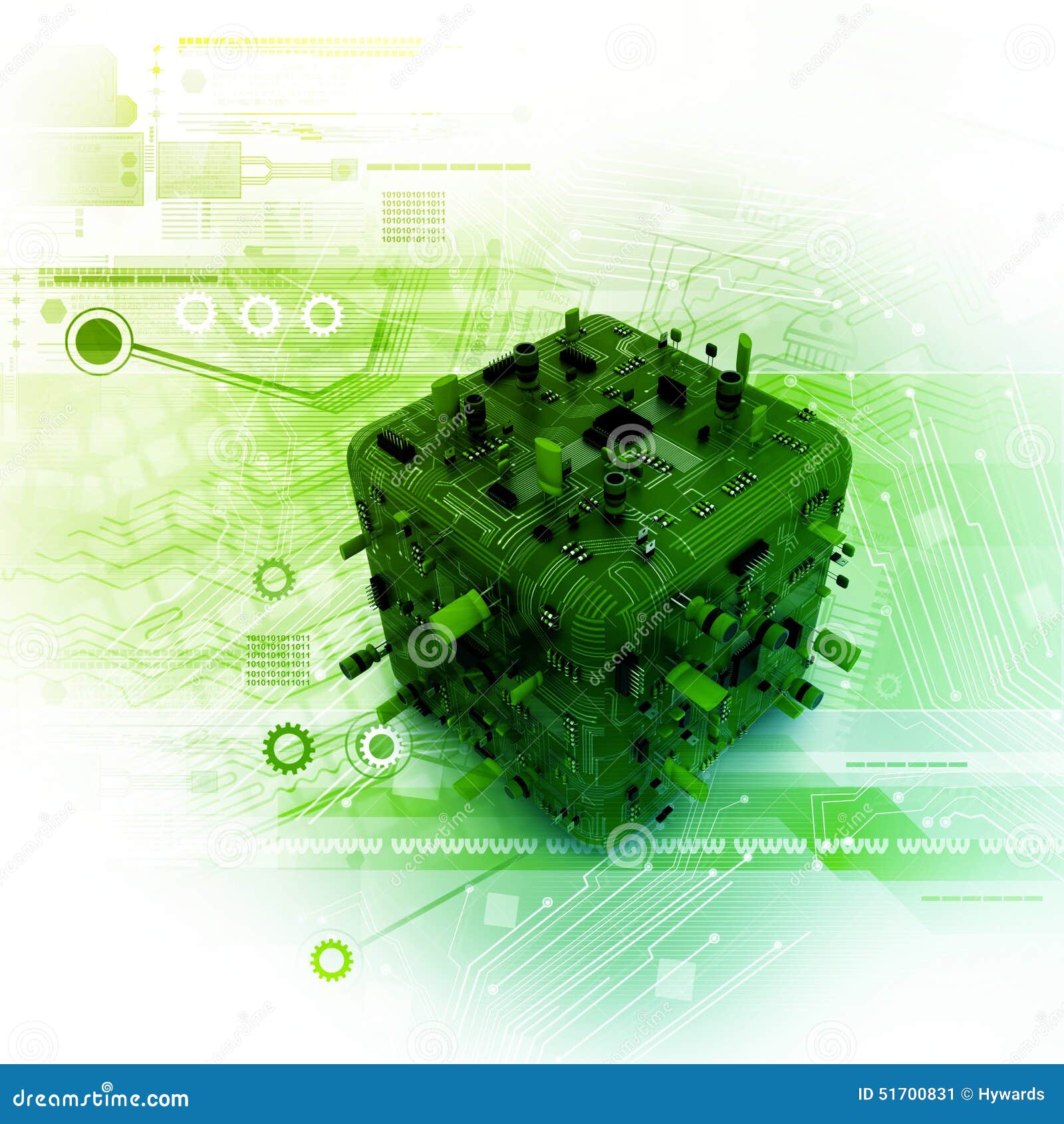 Circuit box stock illustration. Illustration of creativity - 51700831