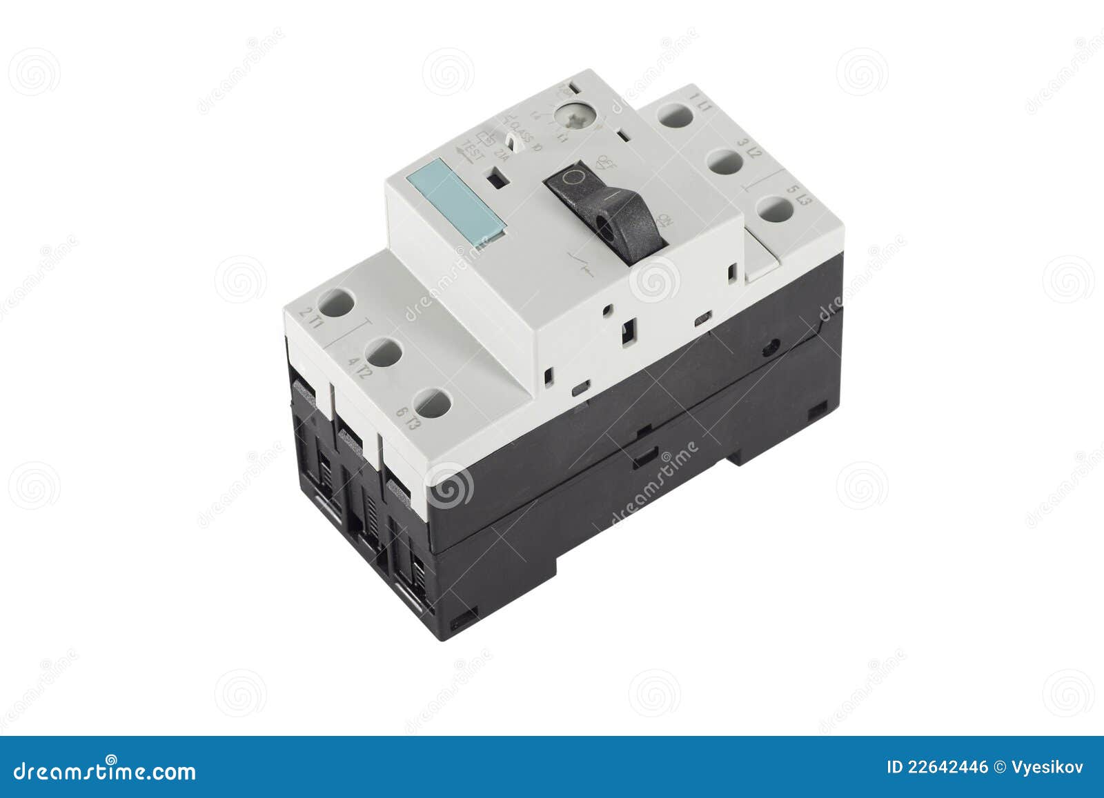 Circuit Breaker, Contactor Or Starter With Additional Contacts And ...