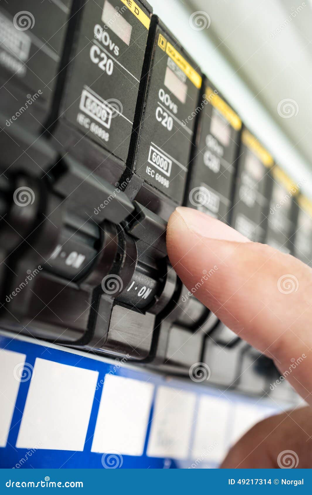 Circuit breaker stock photo. Image of circuit, energy - 49217314