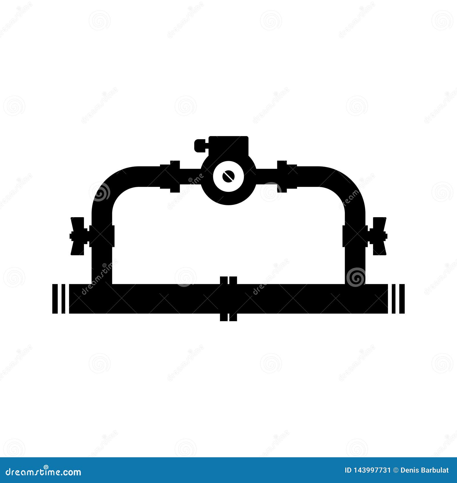 Circuit bypass system stock vector. Illustration of connection - 143997731