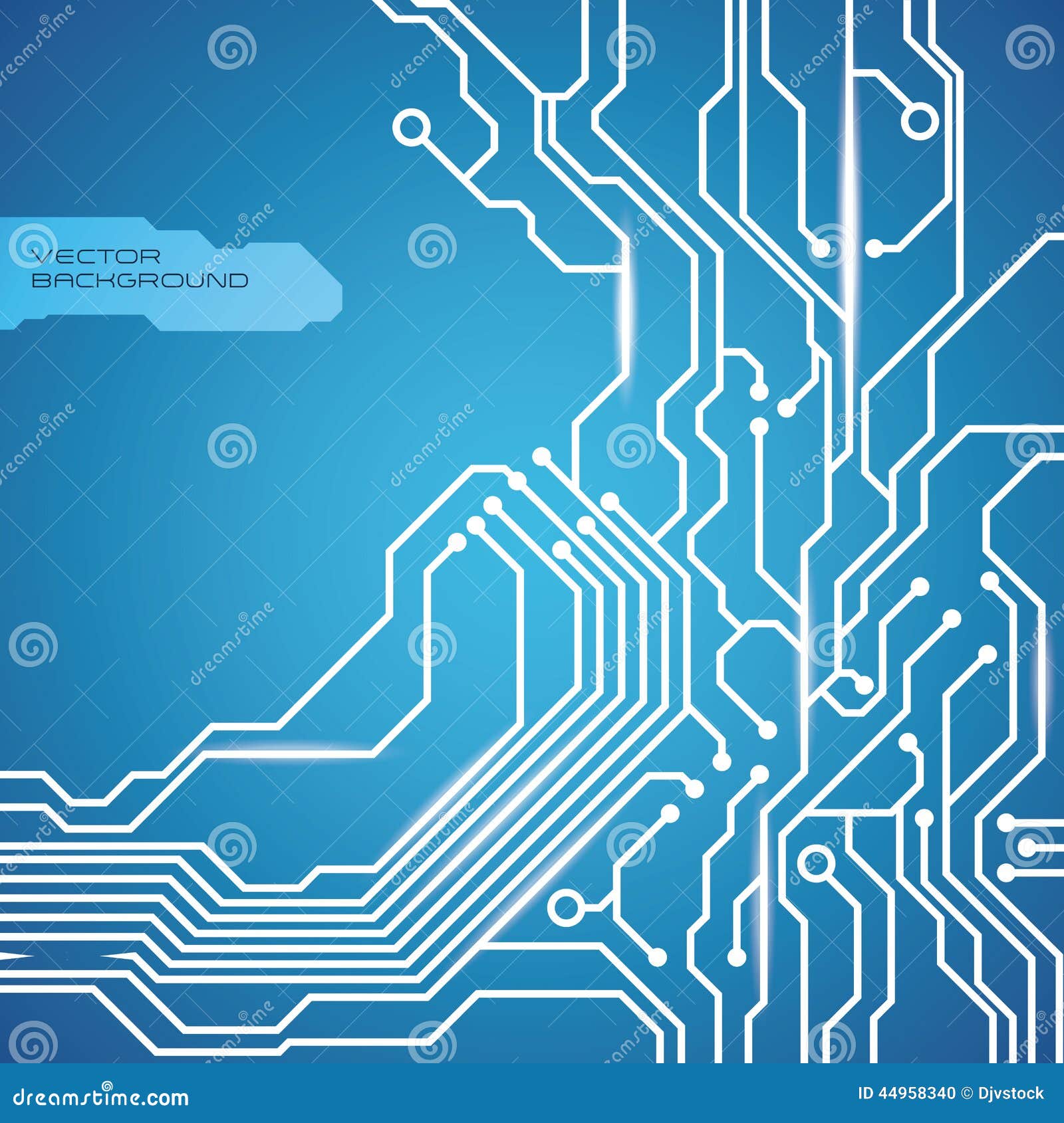 Circuit design stock vector. Illustration of board, backdrop - 44958340