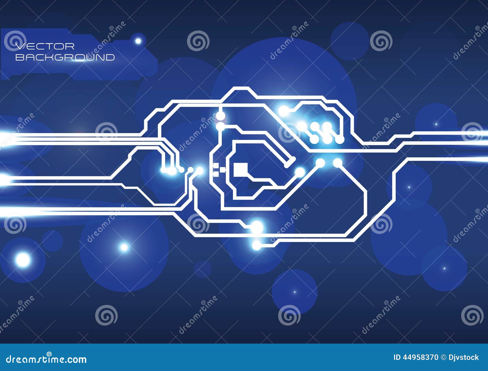 Circuit design stock vector. Illustration of pattern - 44958370