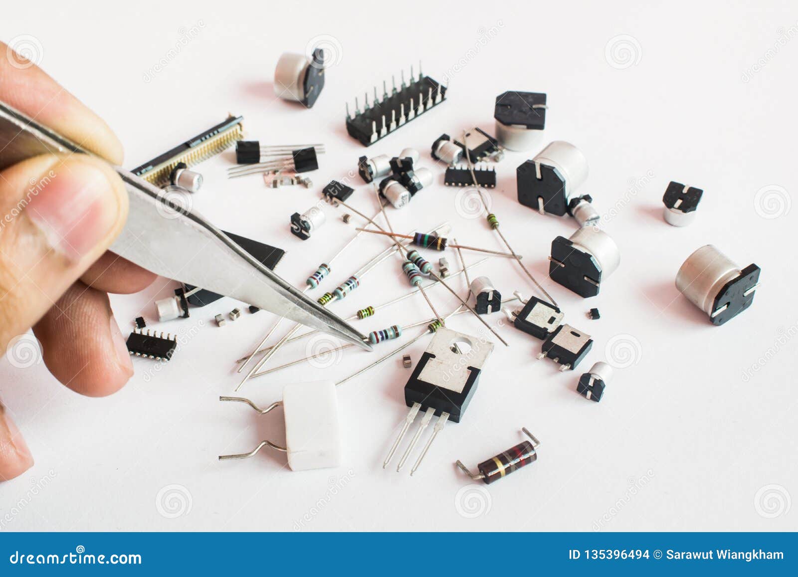 Circuit,Electronic stock photo. Image of processor, microchip - 135396494