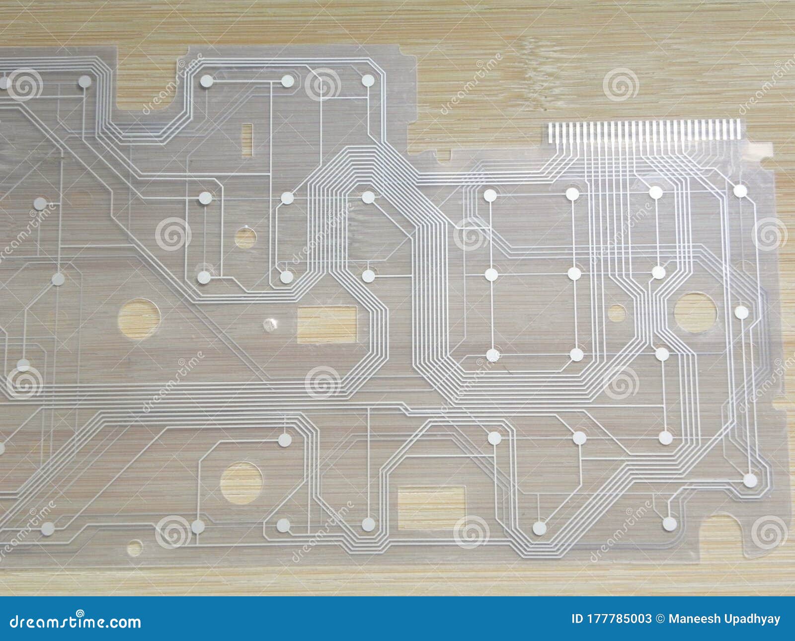 Circuit of keyboard stock image. Image of film, circuit - 177785003