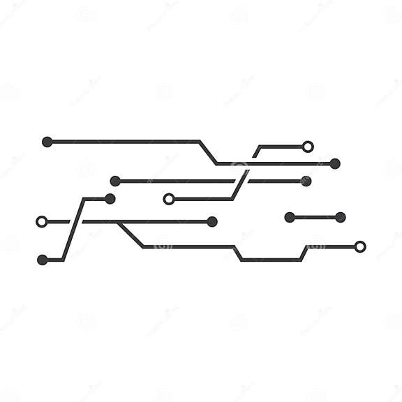 Circuit line icon stock vector. Illustration of circuit - 331998443