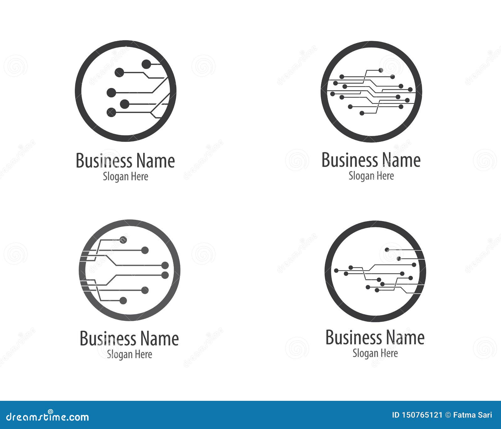 Circuit logo template stock illustration. Illustration of energy ...