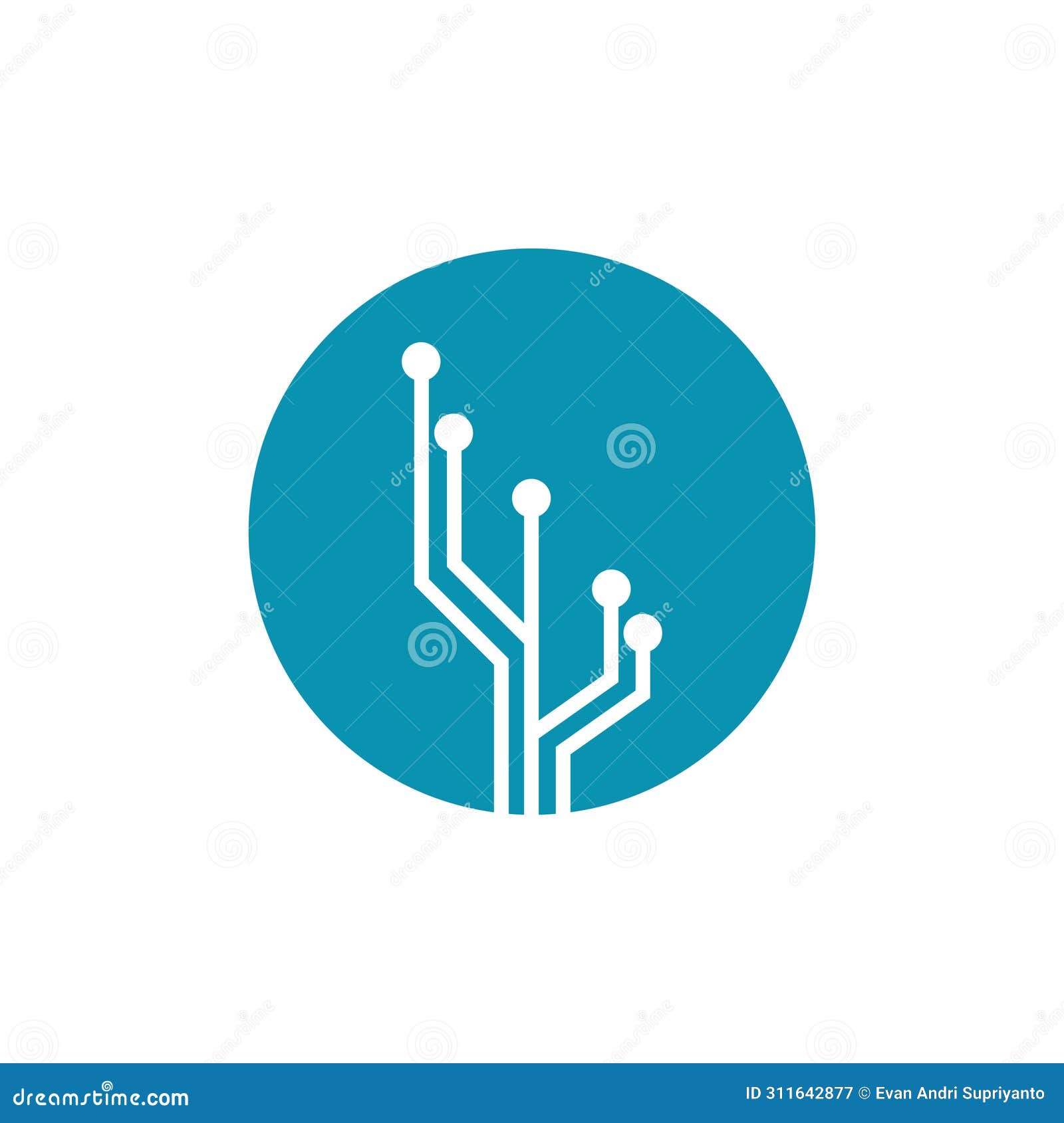 Circuit Logo Vector Element Symbol and Design Stock Vector ...