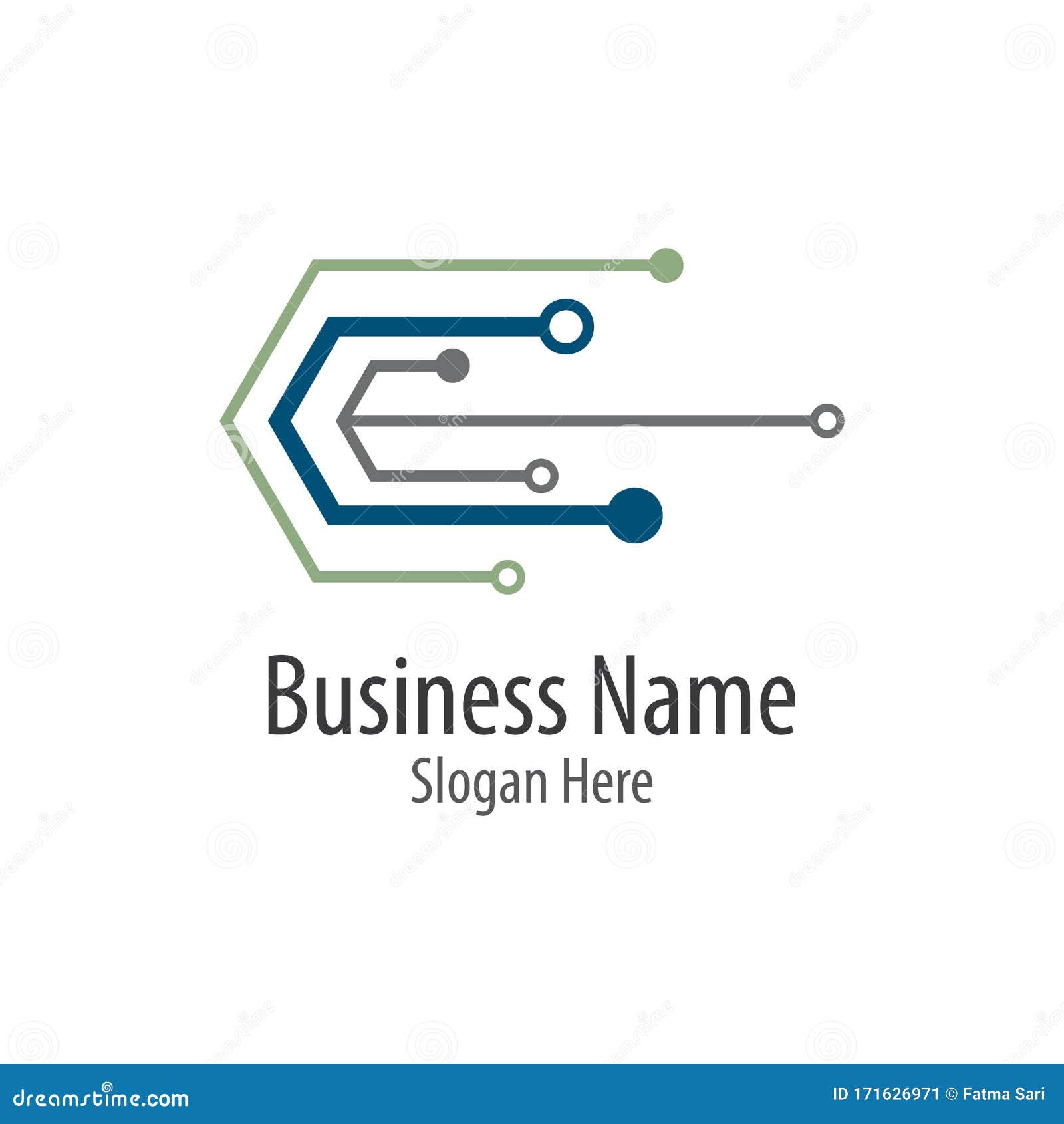 Circuit Logo Vector Icon Illustration Stock Vector - Illustration of ...