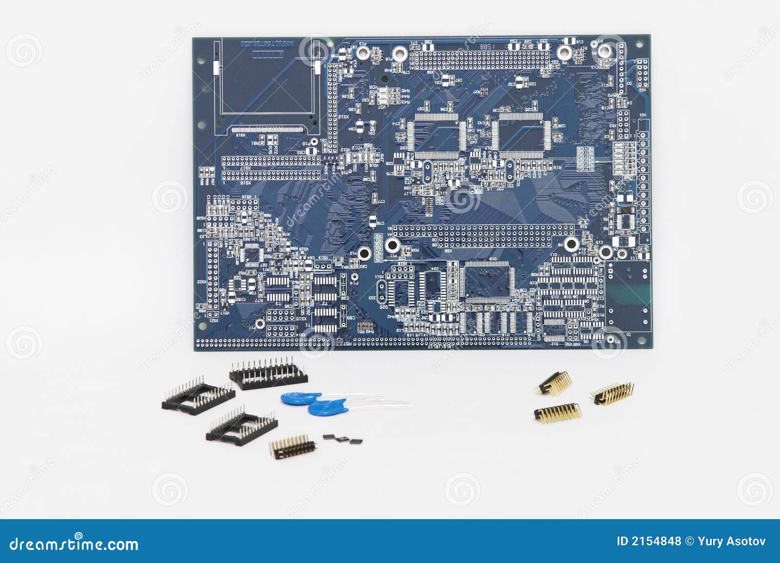 Circuit and Other Components Stock Photo - Image of circuit, electric ...