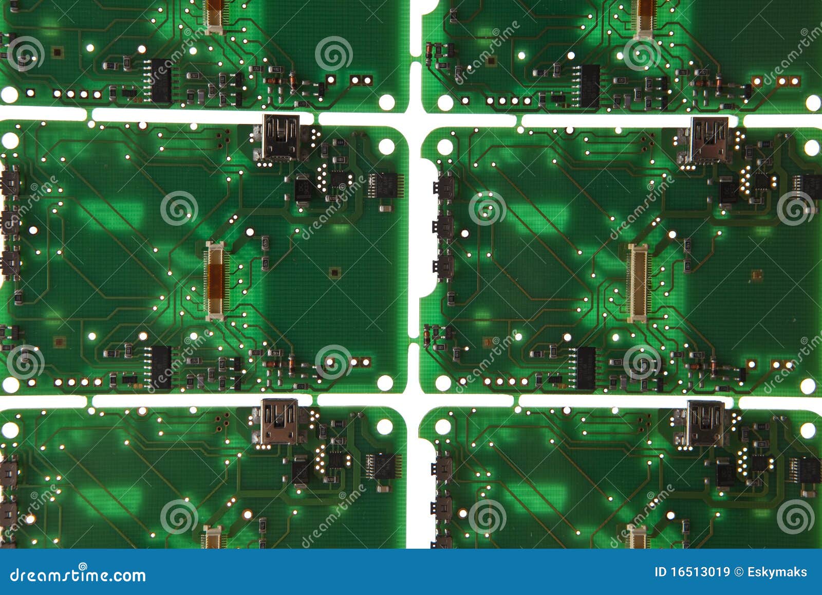 Circuit plate stock image. Image of abstract, close, micro - 16513019