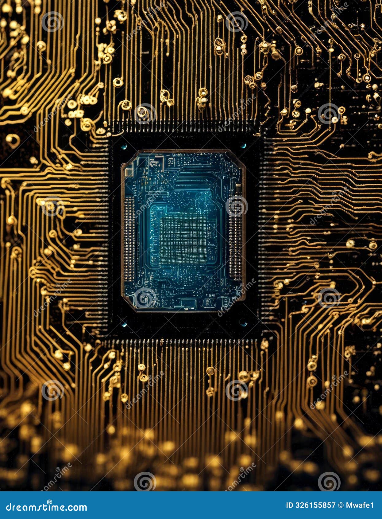 Circuit Processor Data Artificial System Board Engineering Programming ...