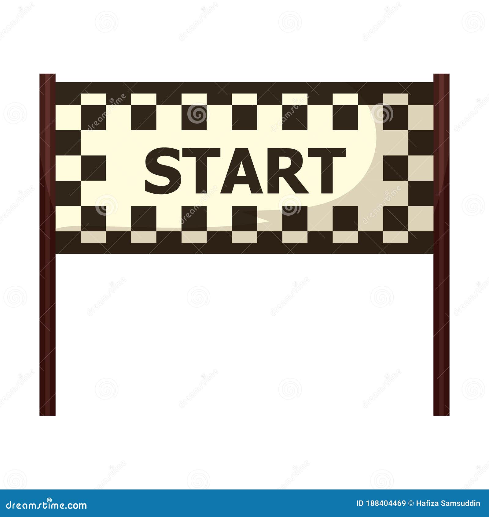 Circuit Start Line. Vector Illustration Decorative Design Stock Vector ...