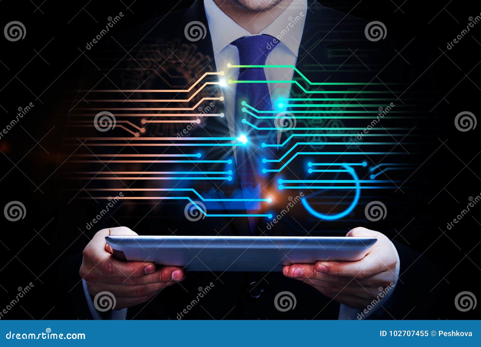 Circuit tablet stock image. Image of data, electronic - 102707455