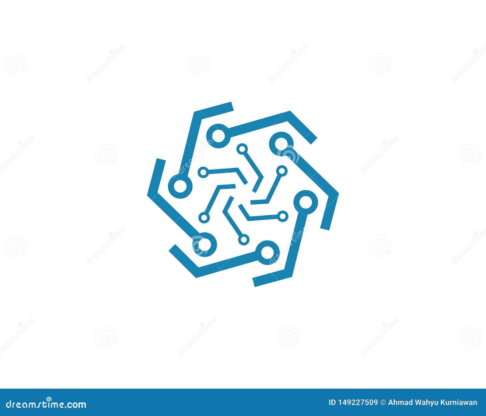 Circuit Technology Logo Vector Stock Vector - Illustration of circuit ...