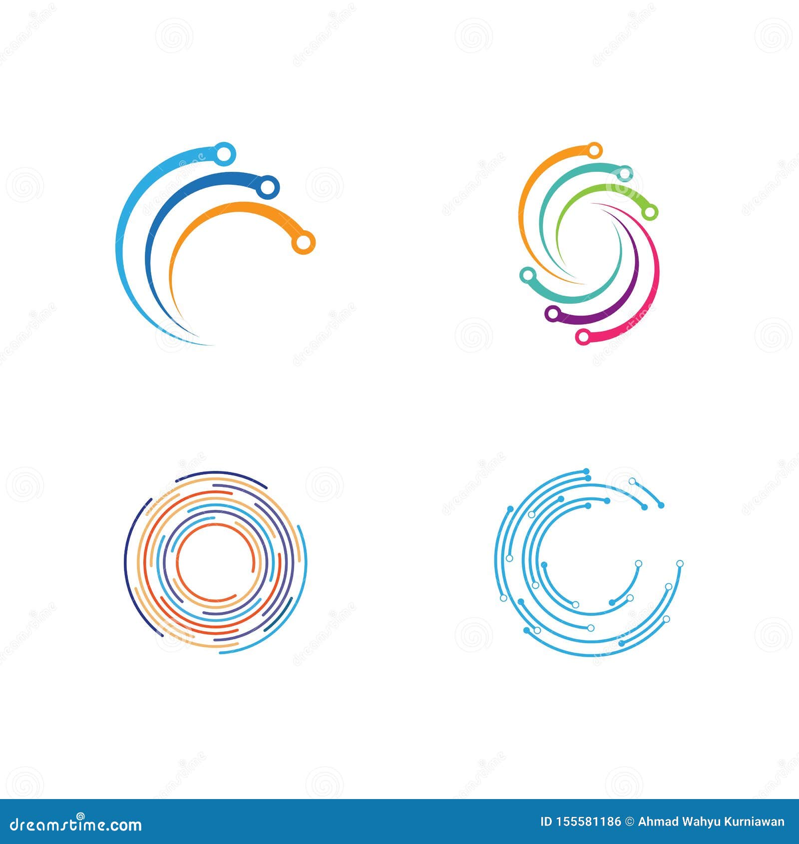Circuit technology logo stock illustration. Illustration of circuits ...