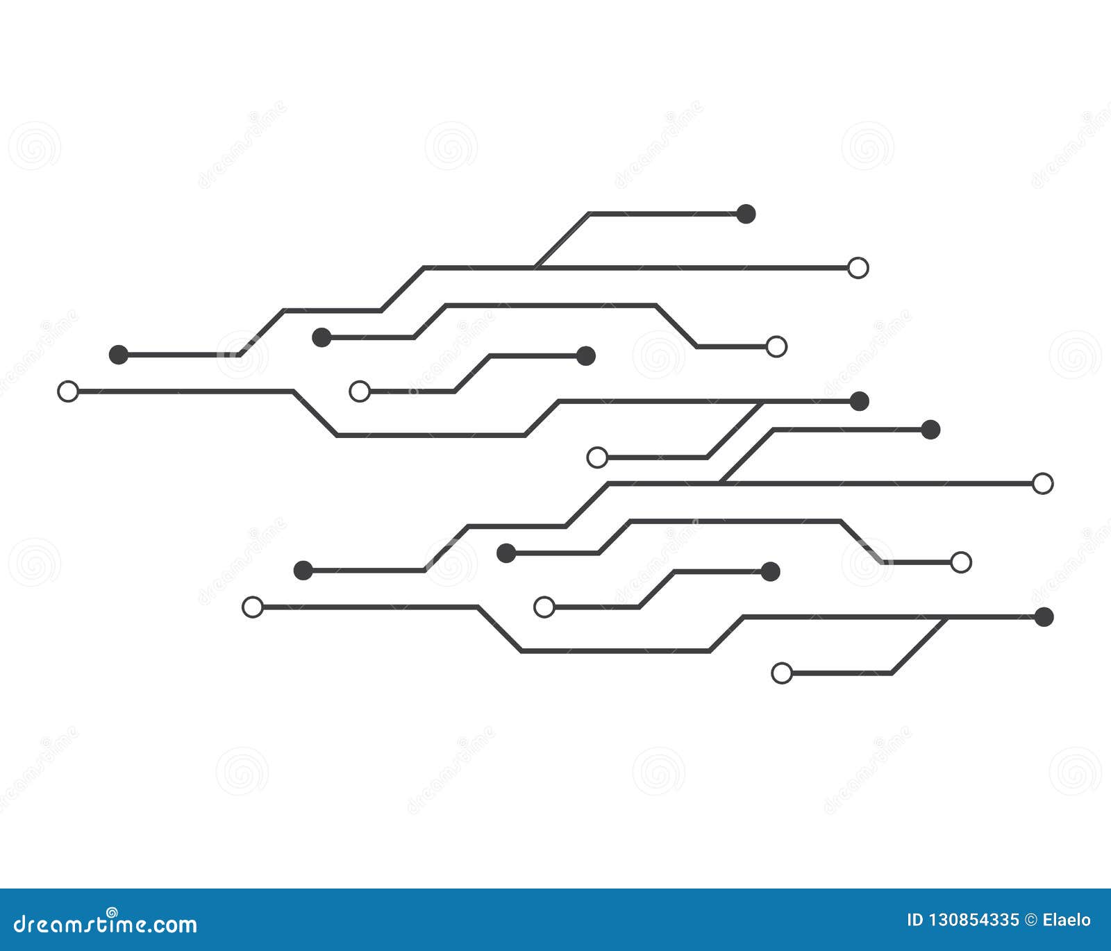 Circuit Vector Illustration Icon Design Stock Vector - Illustration of ...