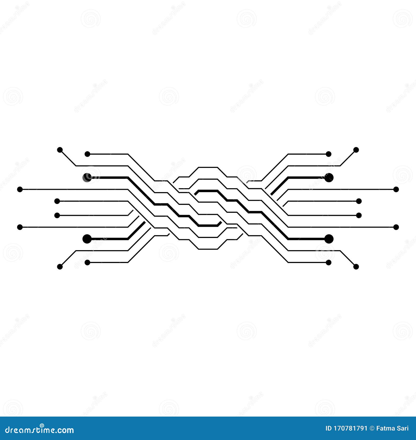Circuit Vector Logo Icon Illustration Stock Vector - Illustration of ...