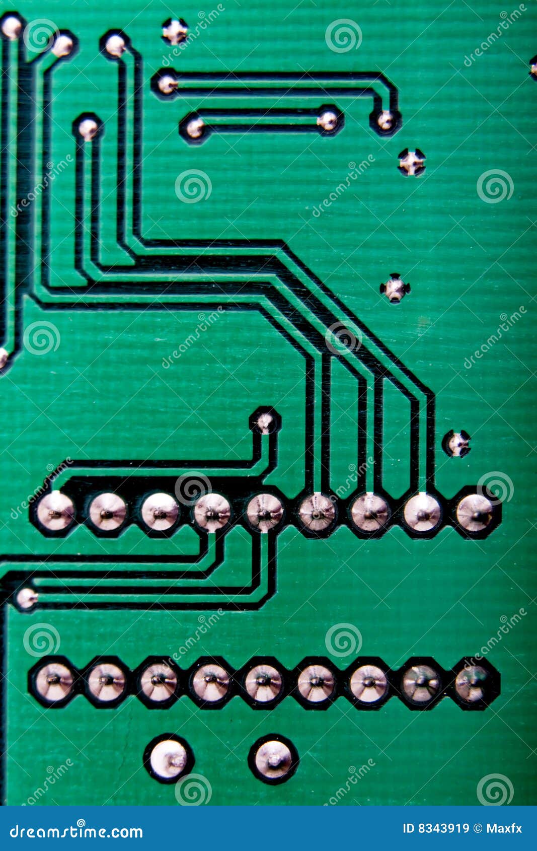 Circuit video board stock image. Image of techical, computer - 8343919
