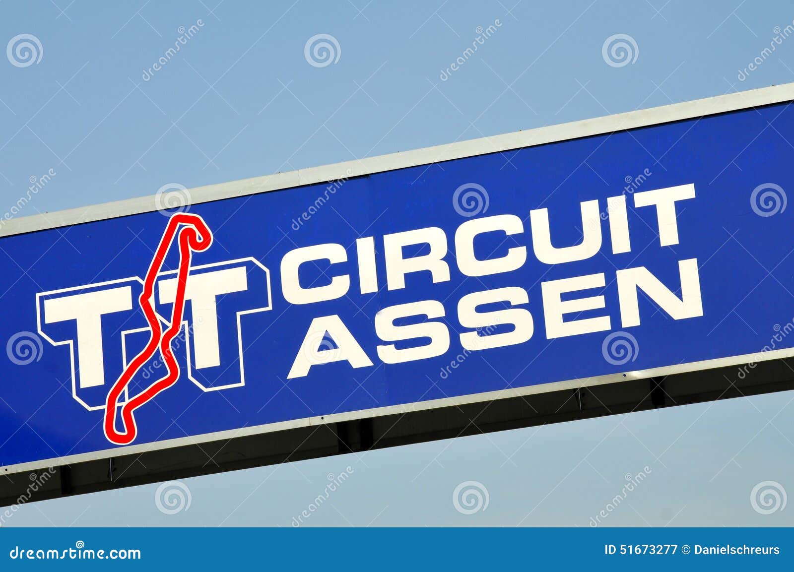 Circuito Assen Sign del TT fotografia editoriale. Immagine di ...