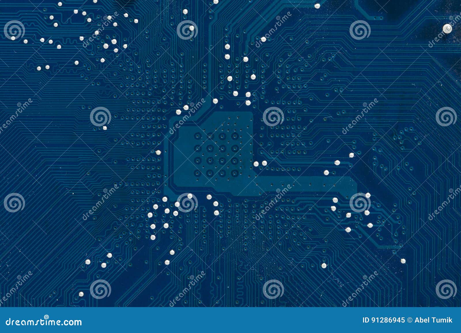 Circuito blu immagine stock. Immagine di riga, geometrico - 91286945