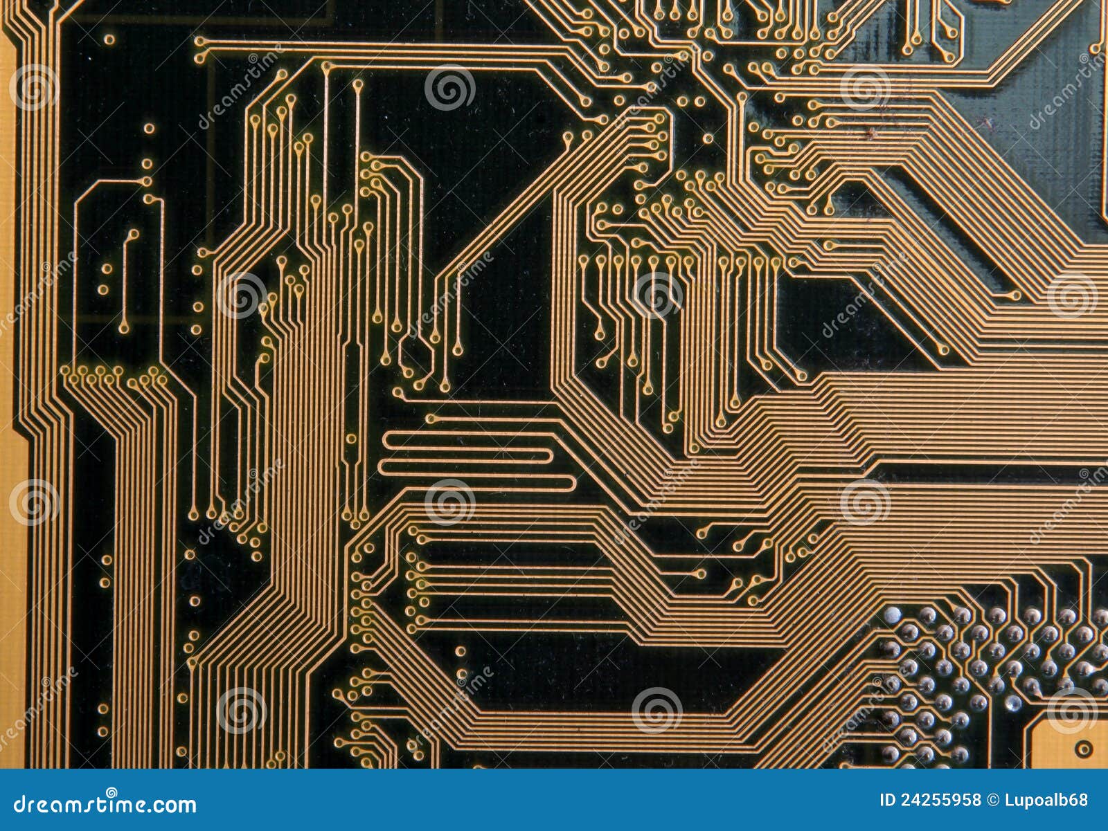 Circuito E Circuiti Integrati Fotografia Stock - Immagine di conduttore ...