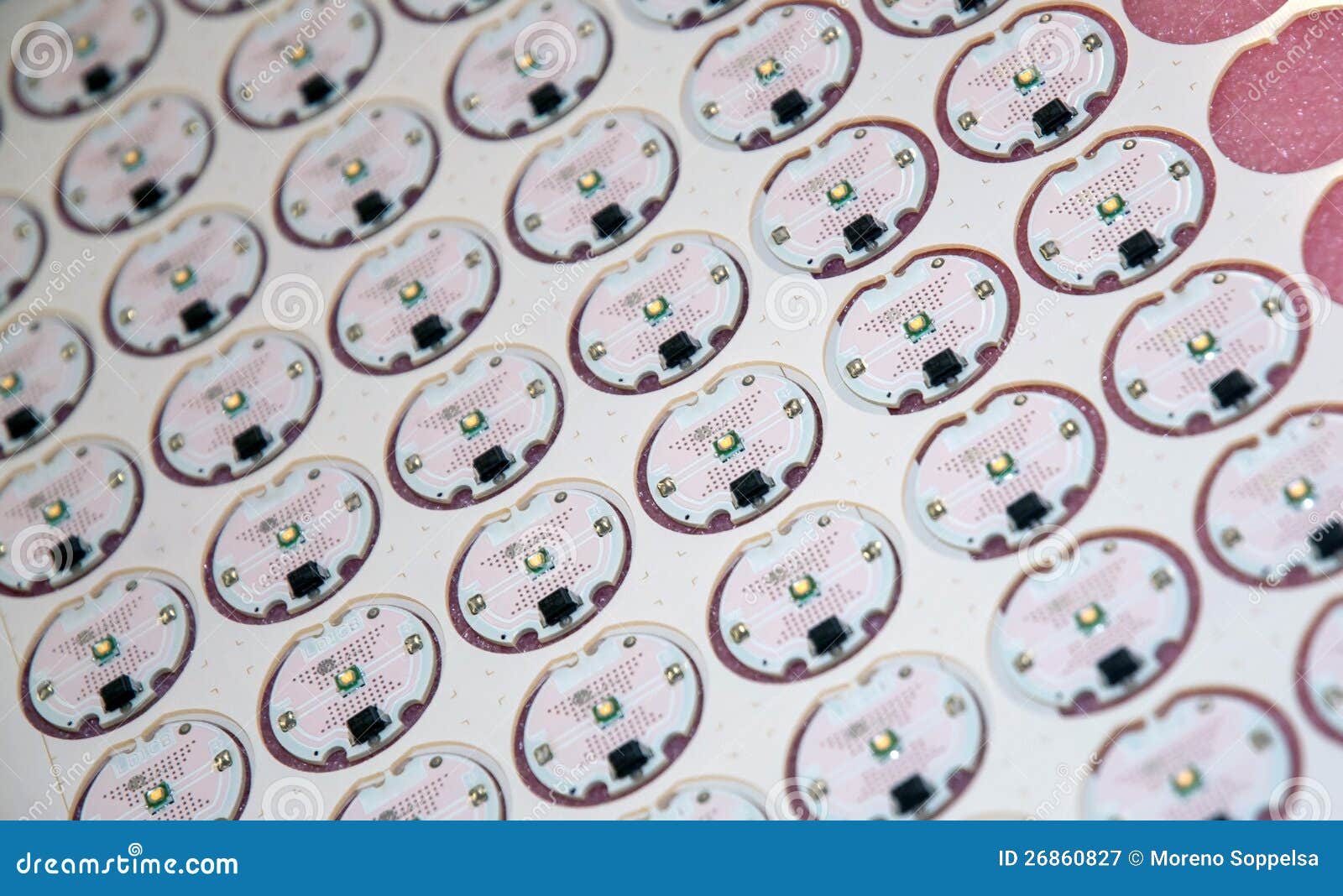 Circuits for LED lights stock image. Image of electricity - 26860827