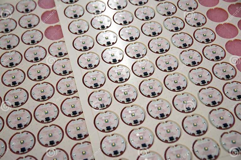 Circuits for LED lights stock image. Image of bright - 26860835