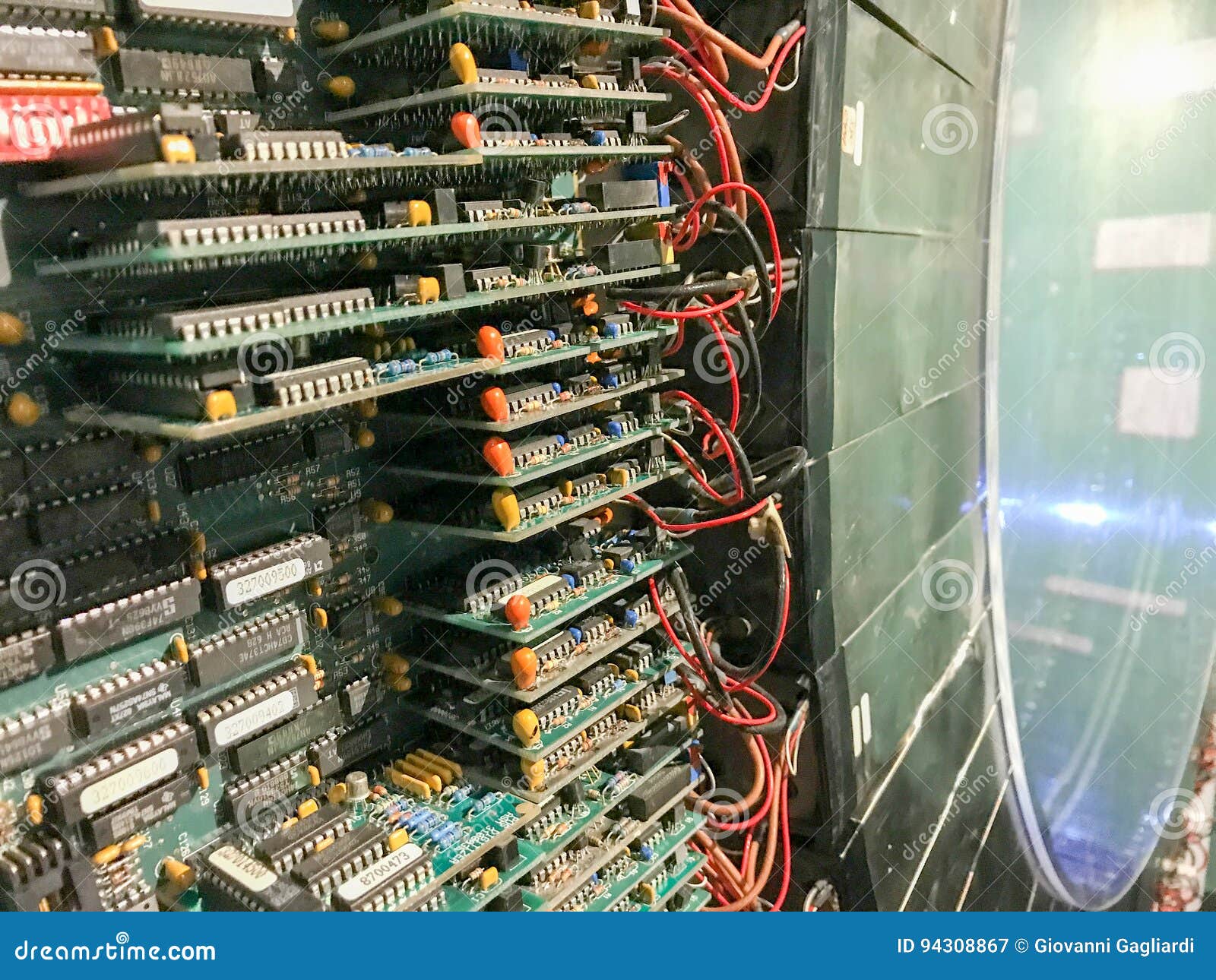 Circuits of Magnetic Resonance Machine (MRI) Stock Image - Image of ...