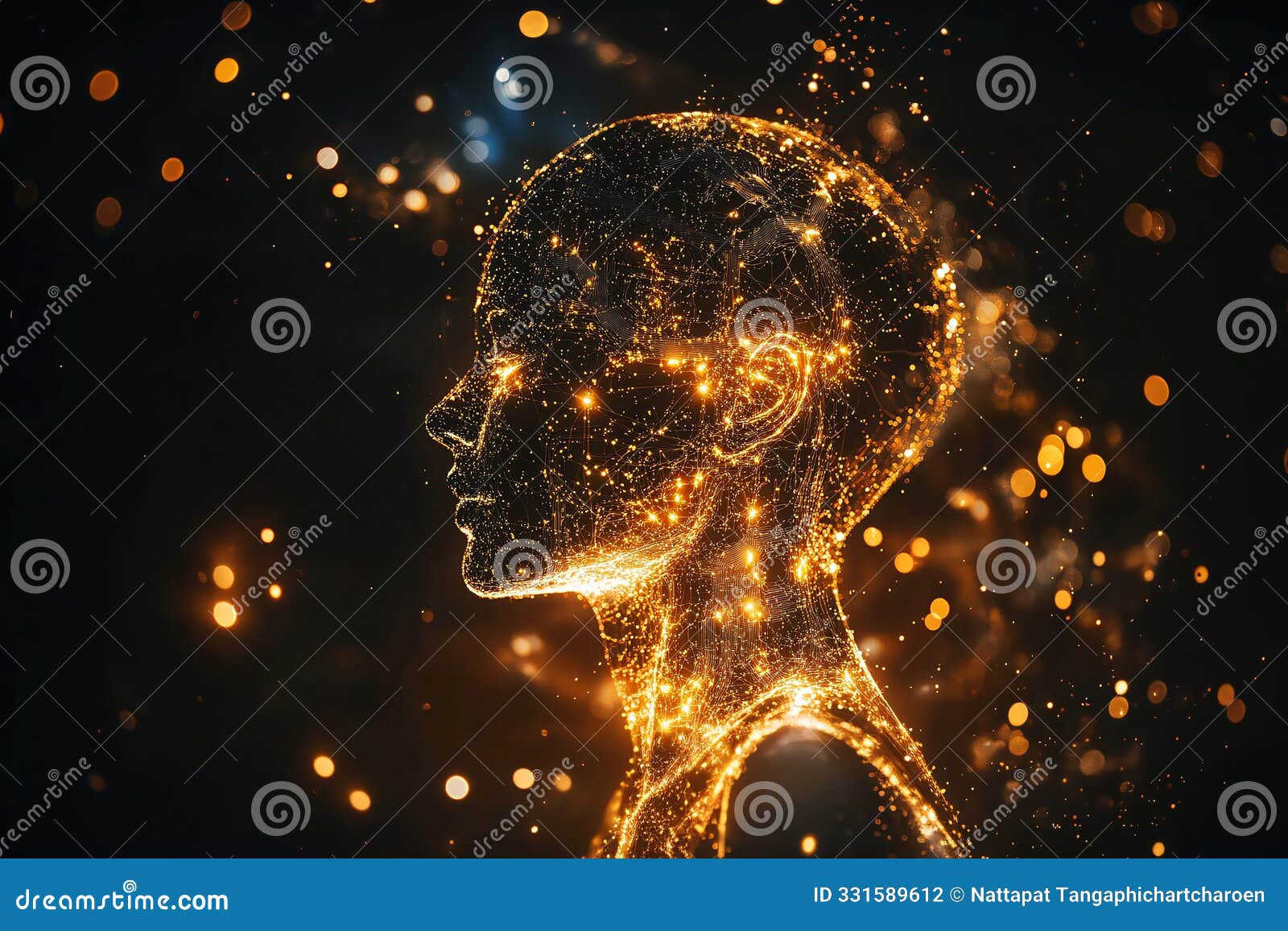 Mindset Technology Pinky Brain Logo Vector Illustration | CartoonDealer ...