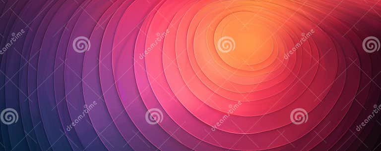 A Circular Abstract Background with a Gradient Effect, Transitioning ...
