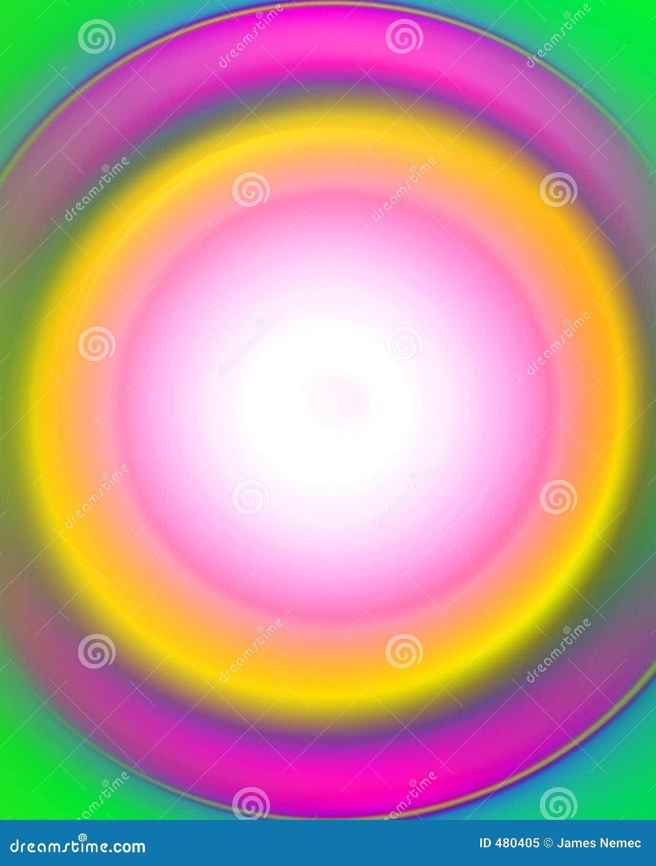 Circular abstract frame stock illustration. Illustration of seventies ...