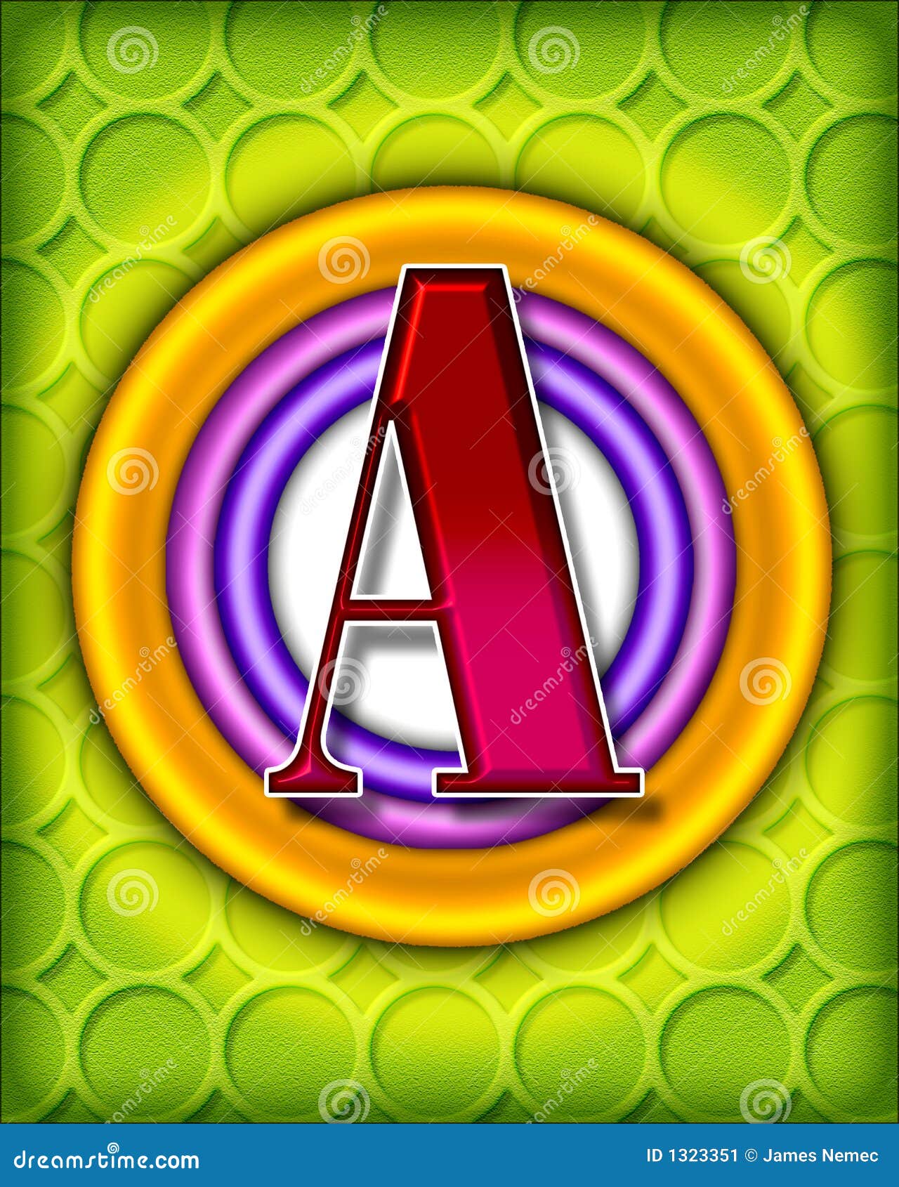 Circular Alphabet - D Royalty-Free Stock Image | CartoonDealer.com #1324066