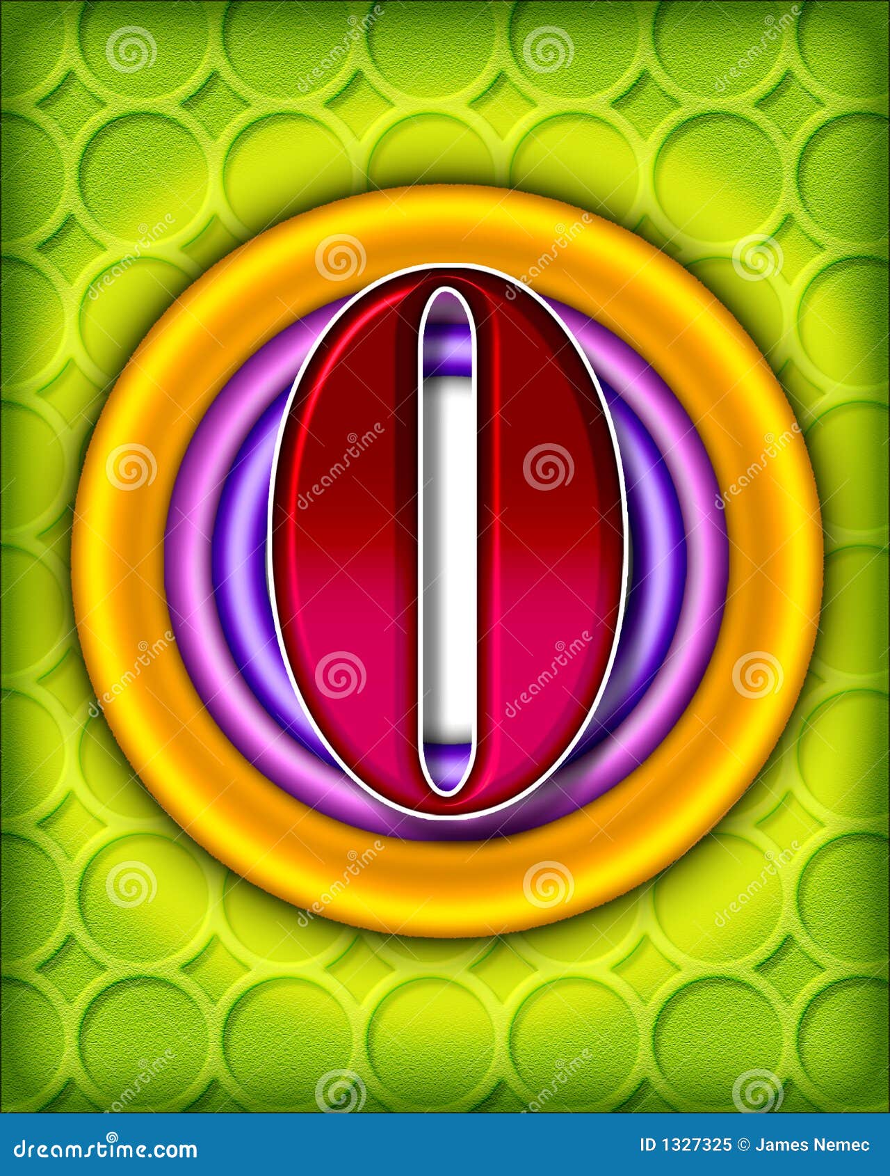 Circular alphabet - O stock illustration. Illustration of formal - 1327325